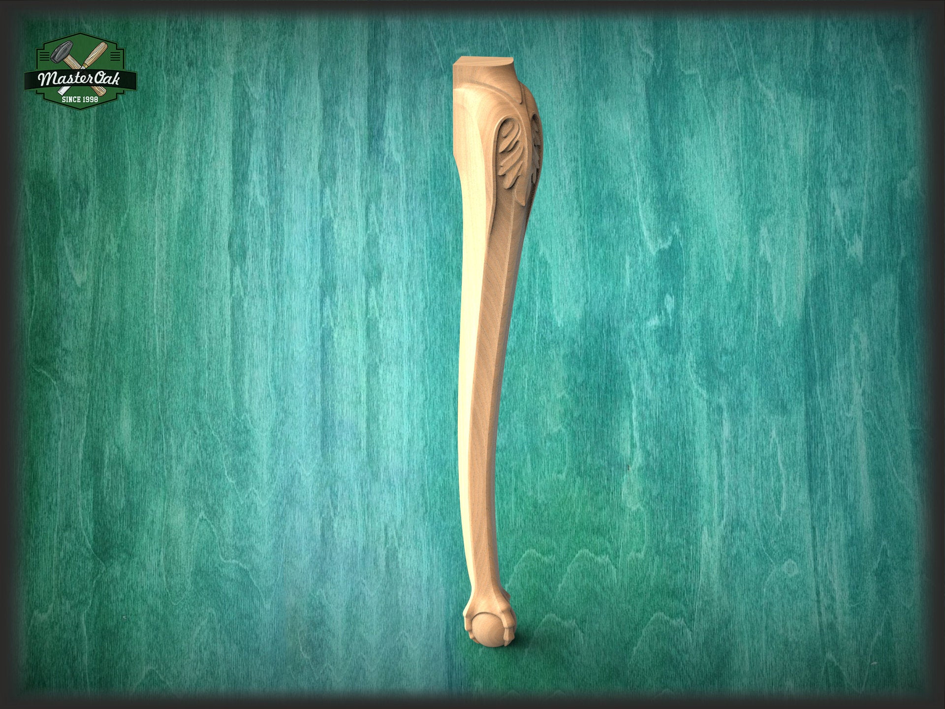 Table Leg with Eagle Claws, 1pc, classic style legs, baroque legs, woo