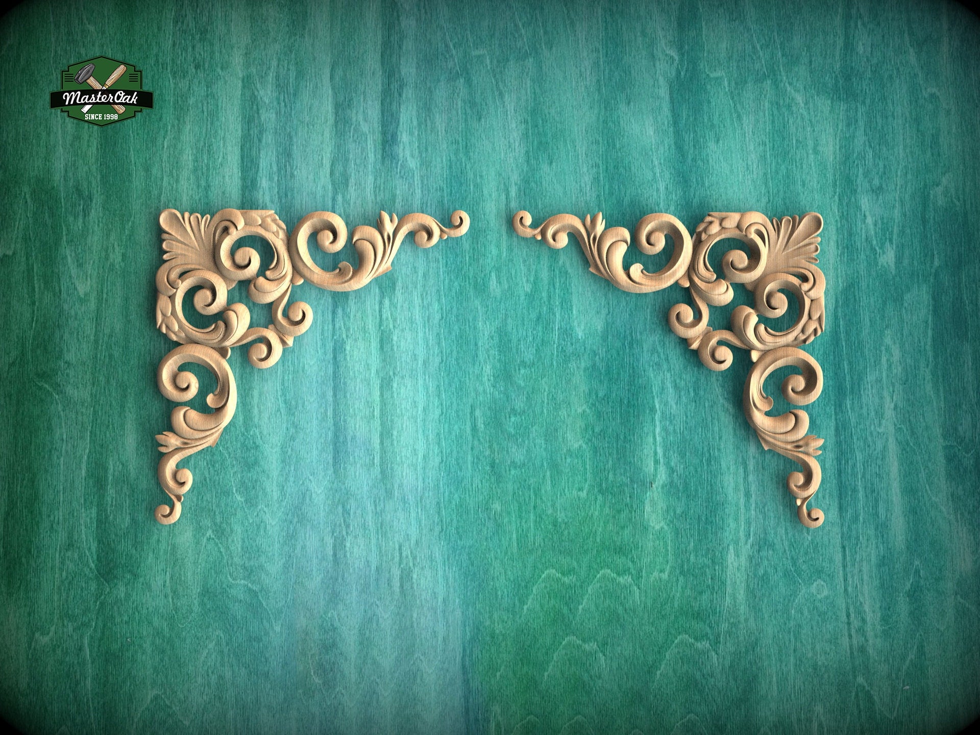 Buy Corner Applique Carving Acanthus Leaf Motif - MasterOak